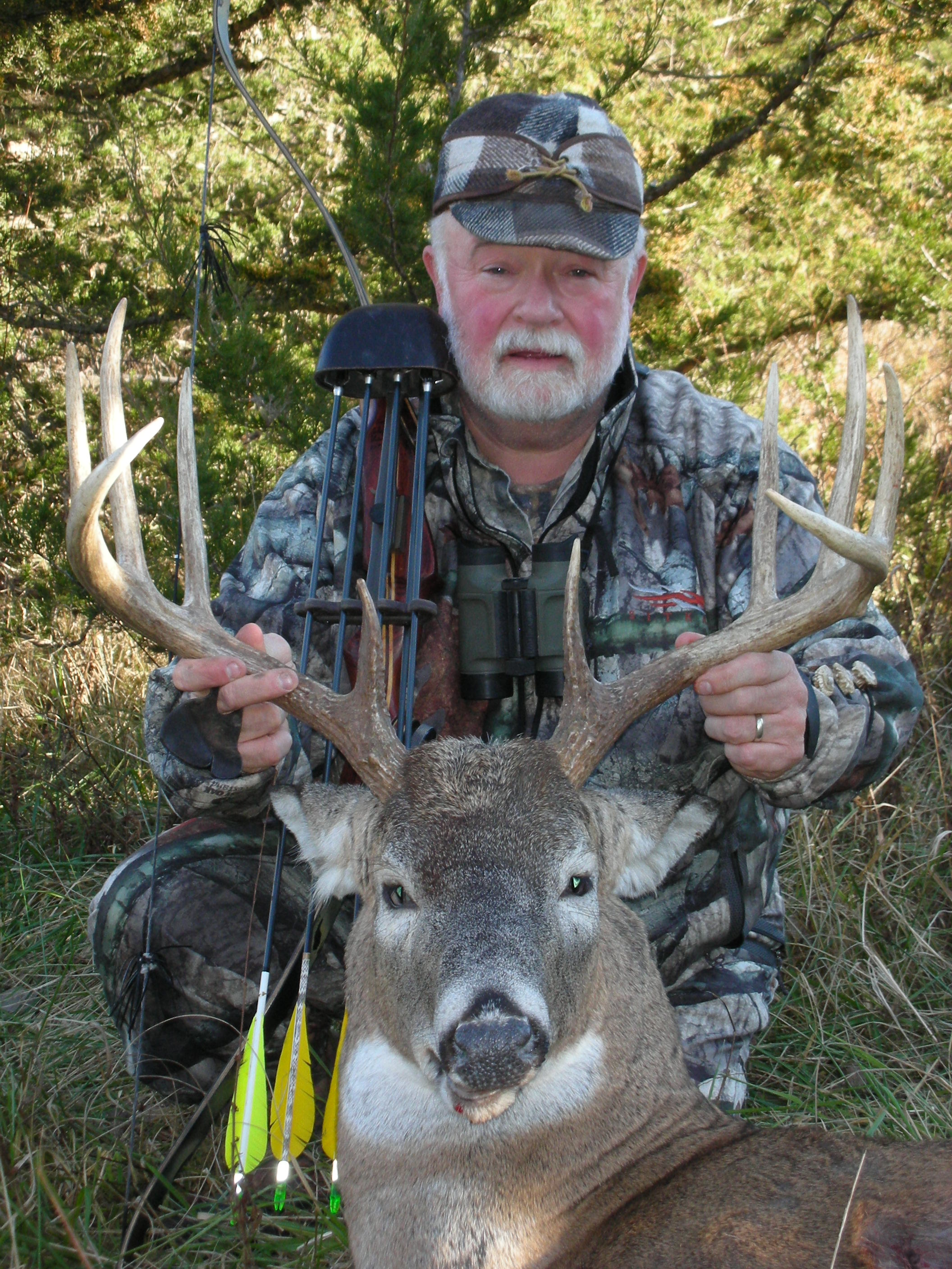 Barry Wensel with one of his many trophy Whitetails