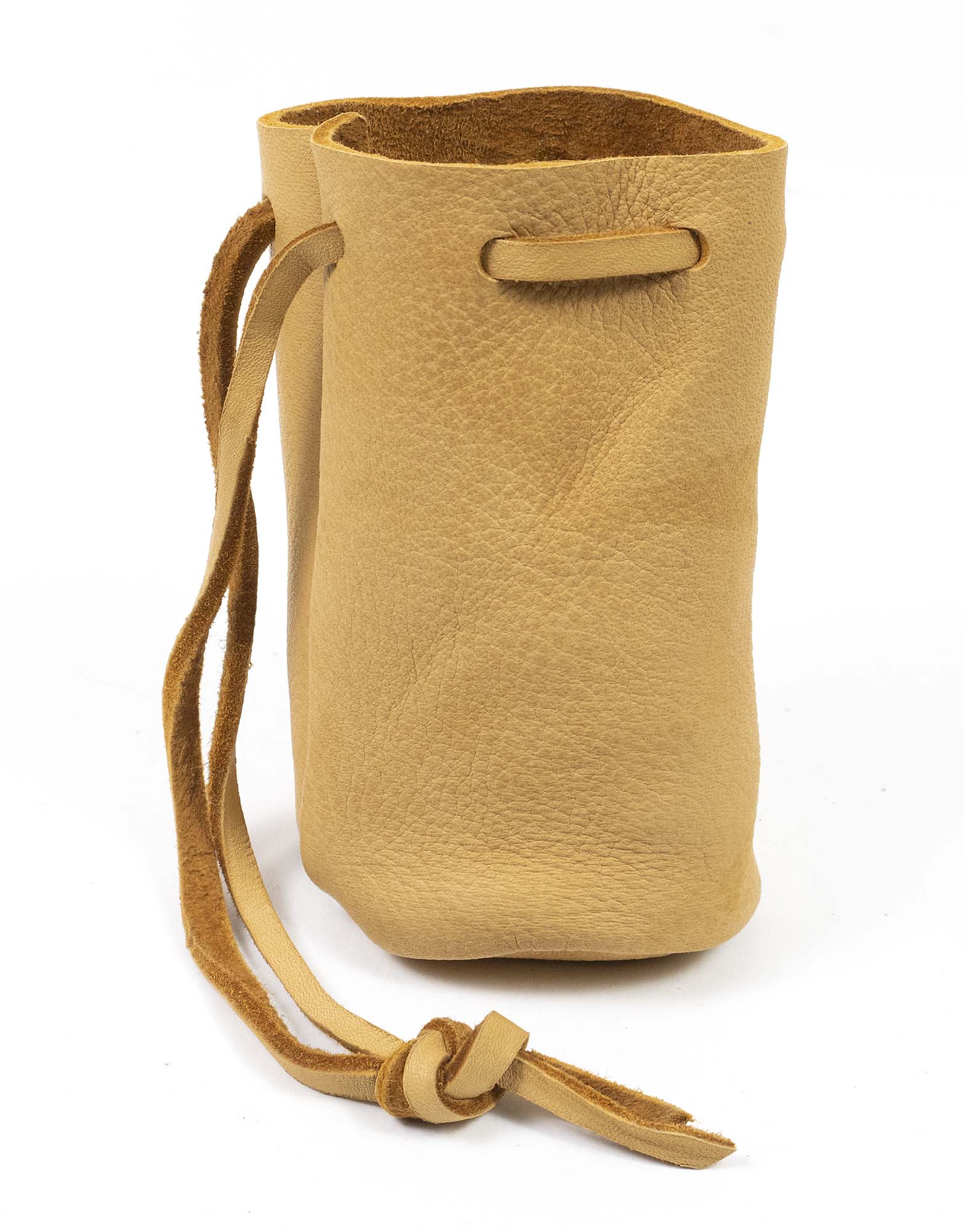 Black Powder Standing Leather Shot Pouch