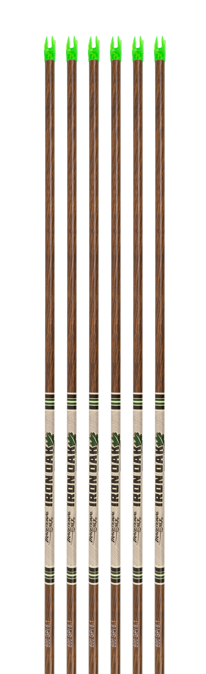 Traditional Only Iron Oak Carbon Arrow Shafting