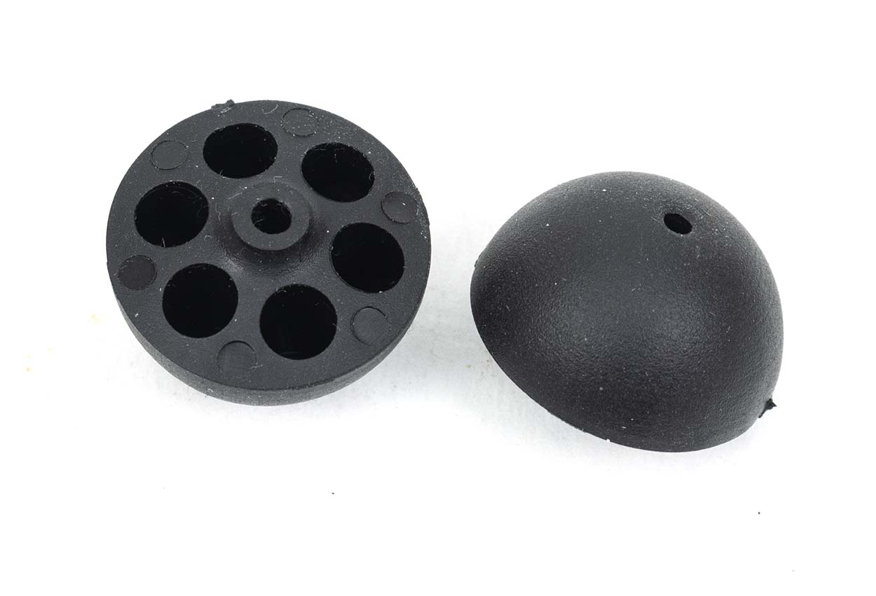 Brush Buttons, 2-pack