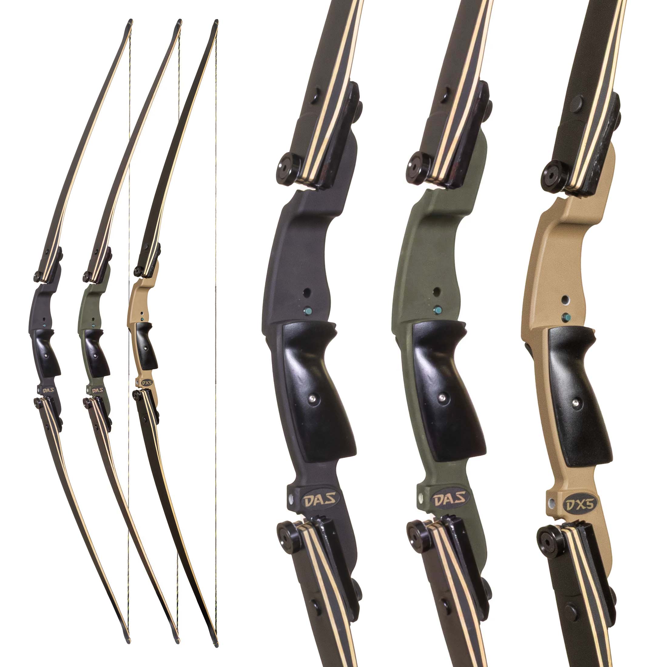 DAS Bows DX5 Takedown Longbows