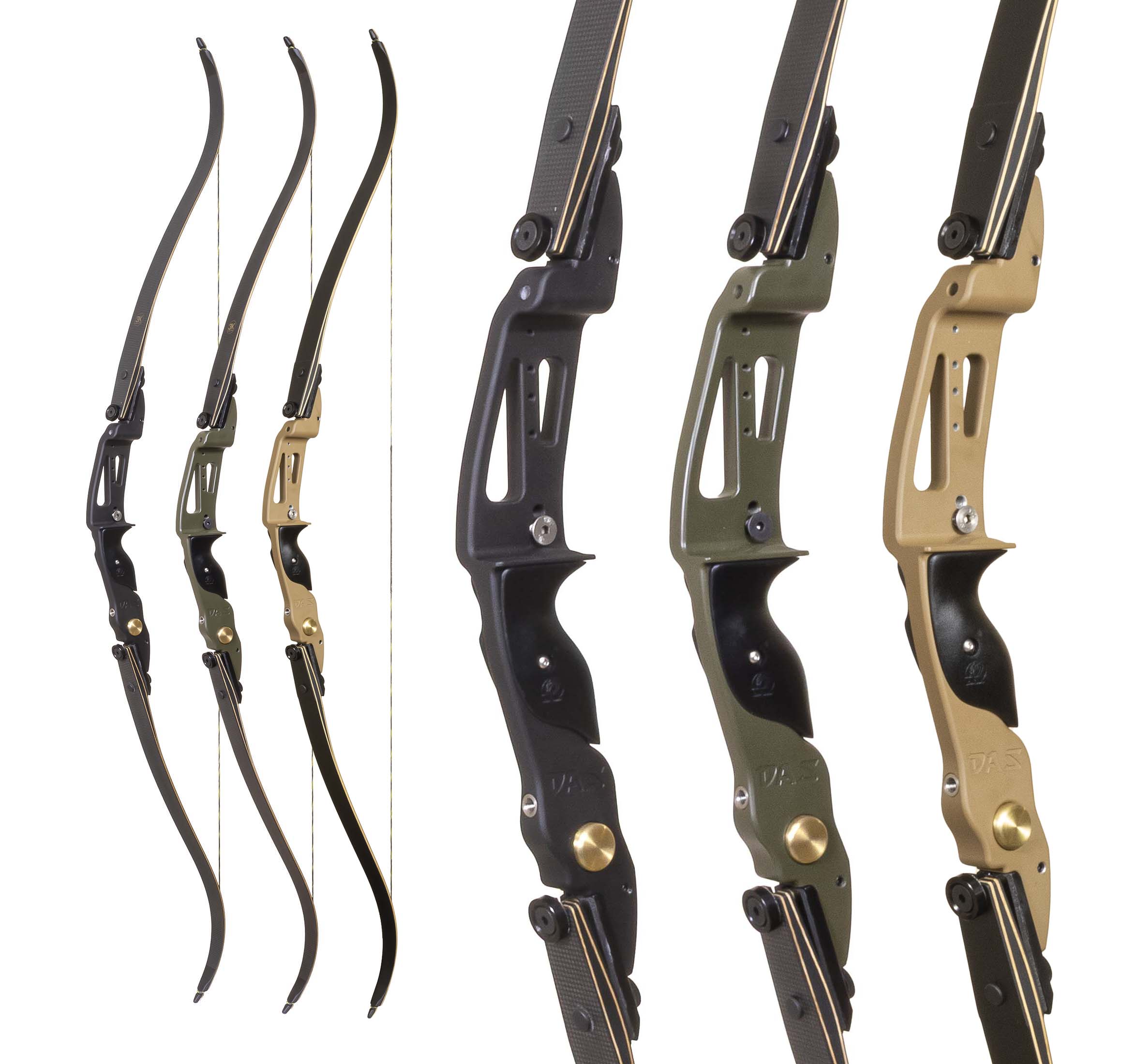 DAS Dalaa Takedown Recurve with 19" Riser