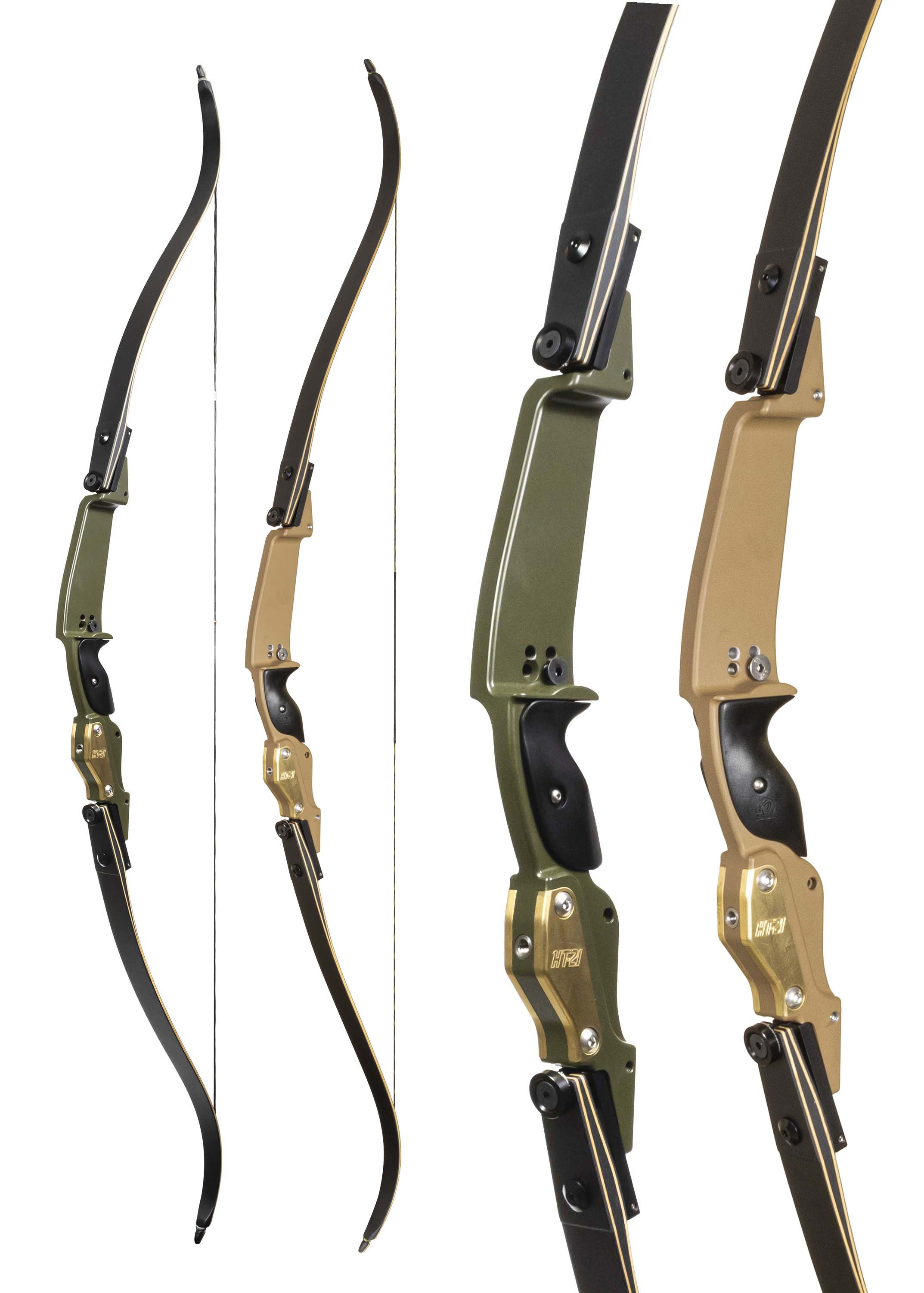 DAS Bows ILF Takedown Recurve Bow, with HT-21 Riser