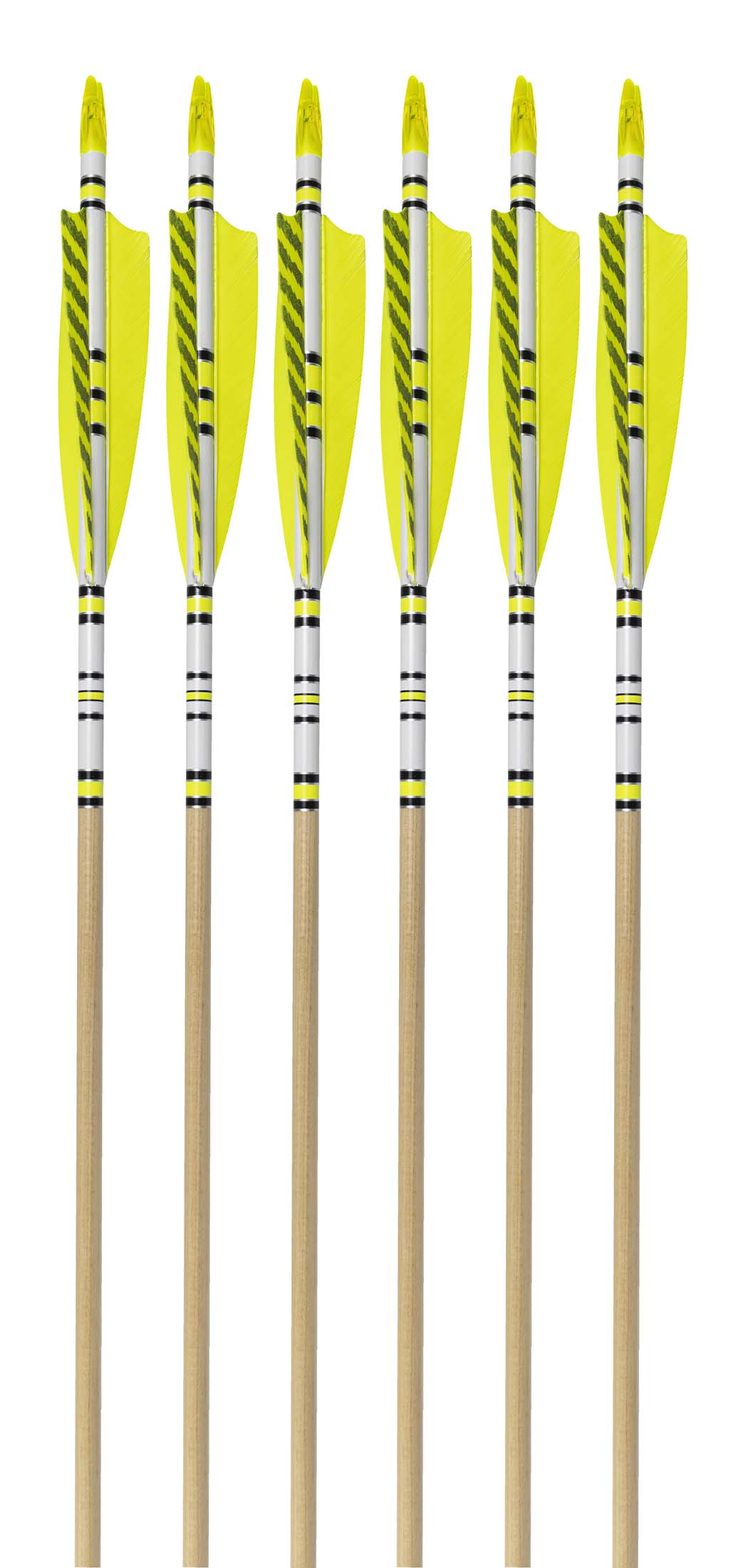 3Rivers Firefly Wood Arrows 6-pack