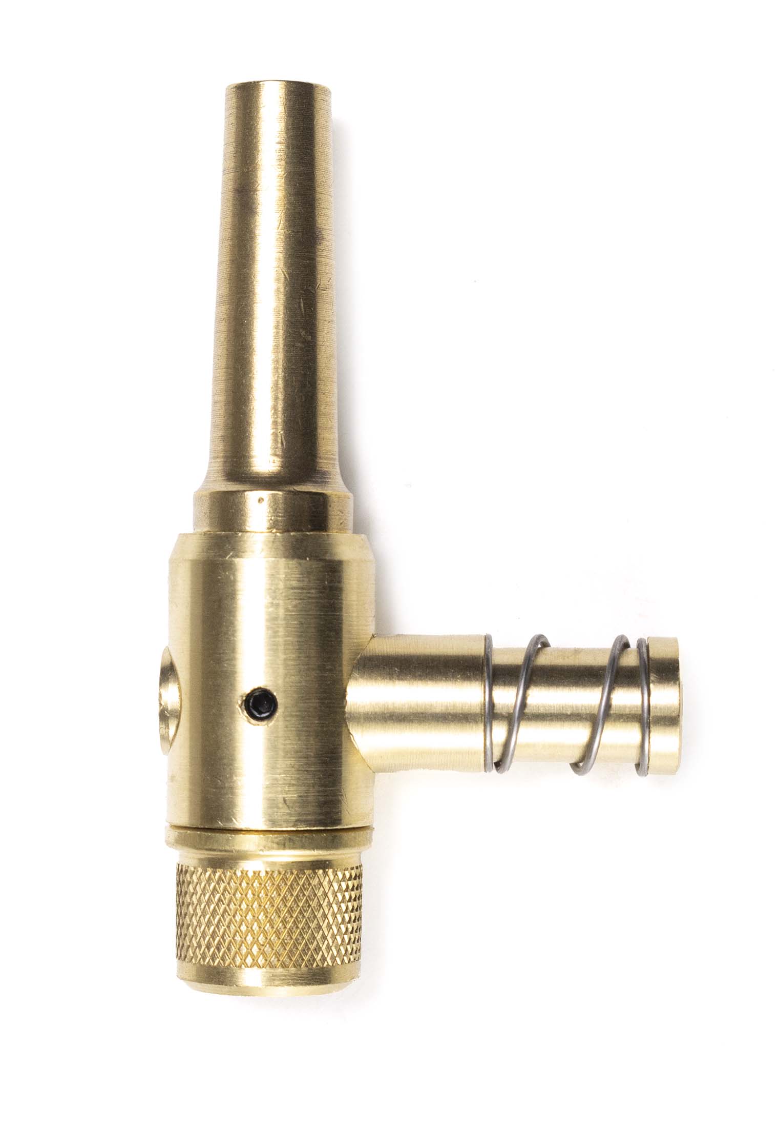 Muzzleloading Powderhorn Free-Flow Valve