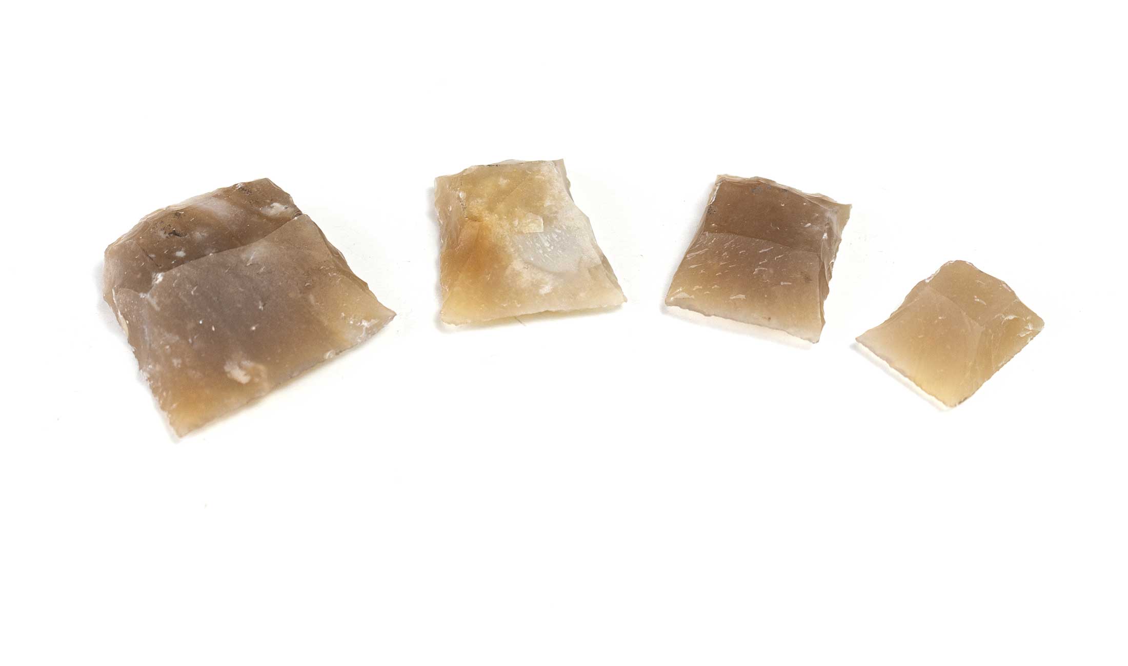 Hand Knapped French Amber Muzzleloading Flint
