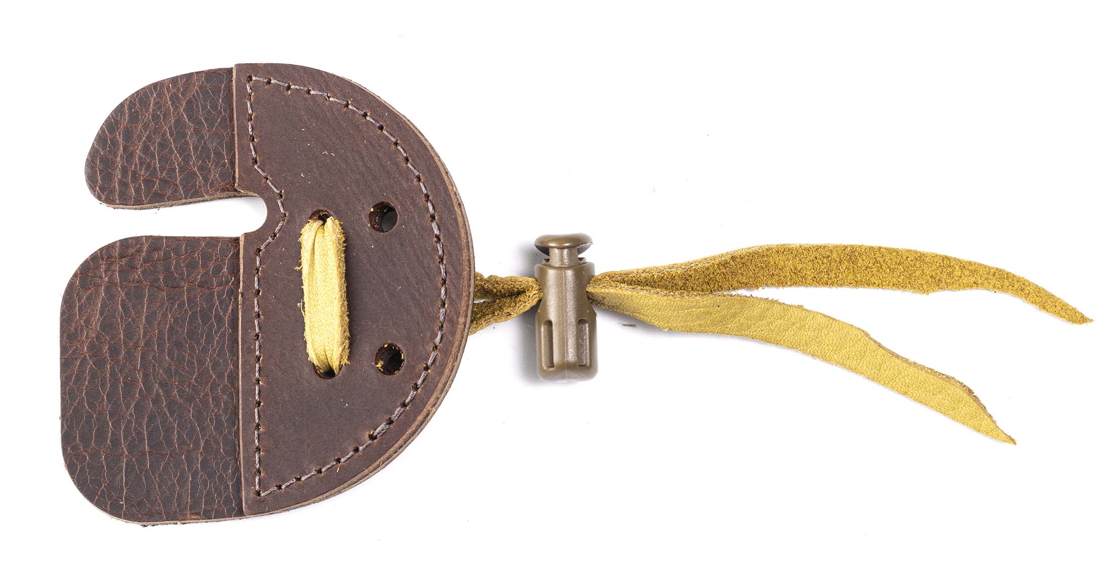 Hornet Split Finger Bison Leather Shooting Tab