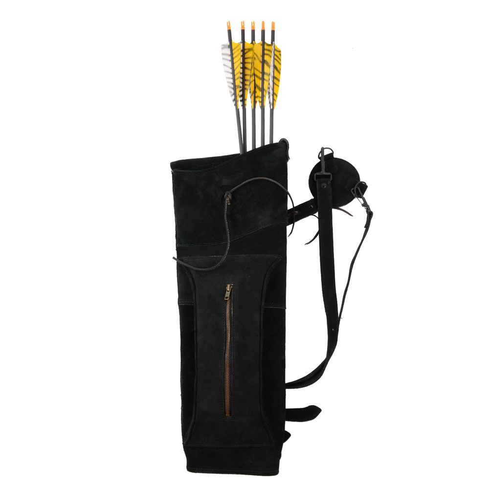 Raven Black Suede Back Quiver