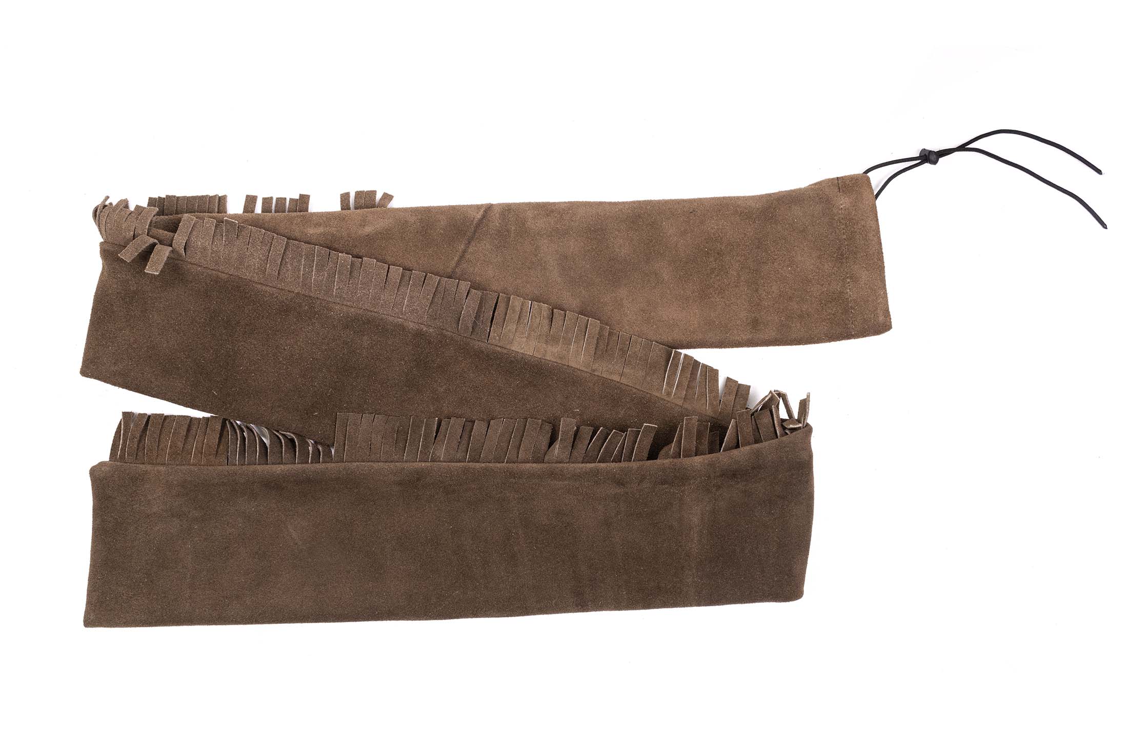 Suede Traditional Bow Sleeve