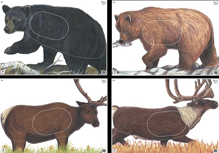 Big Game Paper Target Group A (4-Pack)