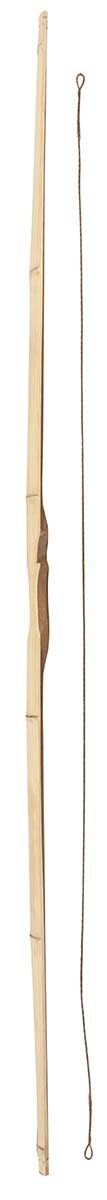 Unfinished Bamboo Backed 72" IPE Longbow