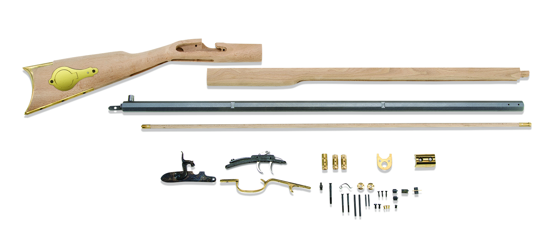 Traditions Deluxe Kentucky Muzzleloading Rifle Kit