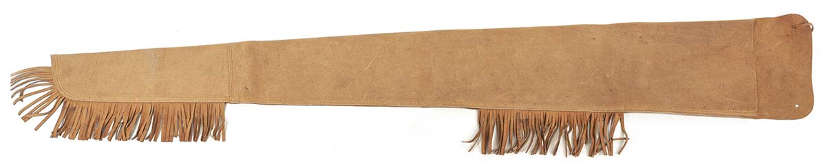 48" Fringed Leather Gun Case/Cover